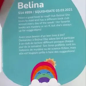 Squishmallows | Toys | Belina Excl 4 Rainbow W Iridescent Sun Fluffy ...